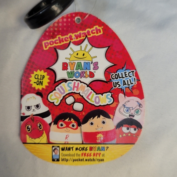 Squishmallows | Toys | Nwt Clip Red Titan Ryans World Squishmallow ...